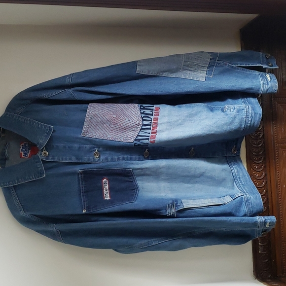 FUBU | Jackets & Coats | Vintage Platinum Fubu Junkyard Gang Jean ...